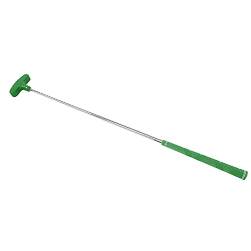 Mini Putter, Accessories Stainless Steel Shaft Comfortable Putter with Antislip Grip for Room for Childs for Indoor for Kids(Green)