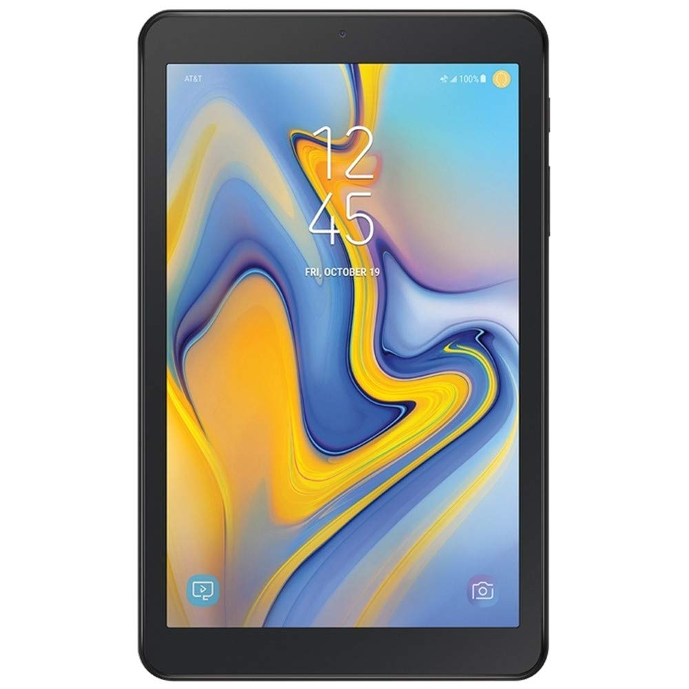 SAMSUNG Galaxy Tab A 8.0" (32GB, 2GB, Wi-Fi + Cellular) 4G LTE Tablet, GPS, GSM AT&T Unlocked (T-Mobile, Metro, Cricket, Straight Talk) US Warranty SM-T387A (Black, 64GB SD Bundle)