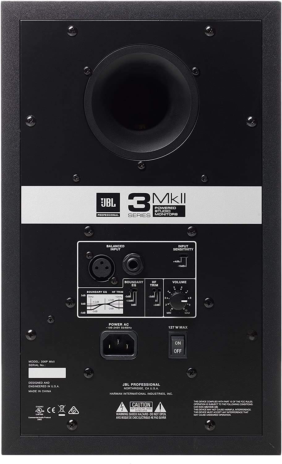 JBL Professional 306P MkII Next-Generation 6-Inch 2-Way Powered Studio Monitor Pair Bundle with 2X Mophead 10-Foot TRS Cable, 2X 10-Foot XLR Cable, 2X Cable Ties and Microfiber Cloth