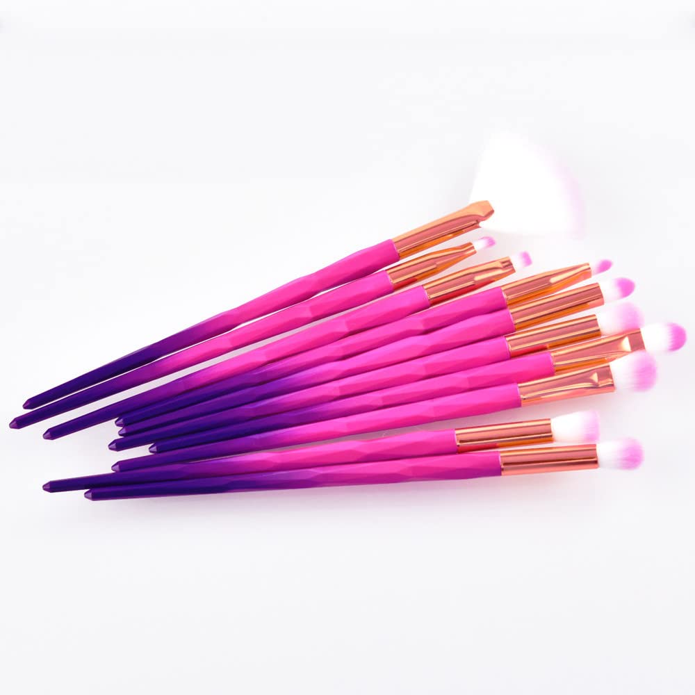 Real Technique Makeup Brushes 10pcs Pro Makeup Brushes Set Foundation Powder Eyeshadow Eyeliner Lip Brush Tool Make up Brushes
