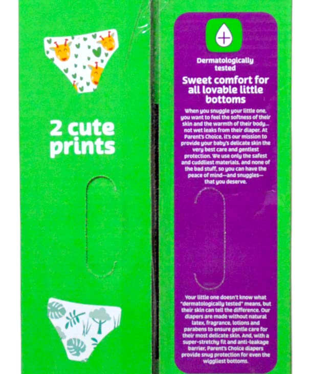 Parent's Choice Diapers, Dry & Gentle Diapers Size 5 (27+ lbs) - 96 Count