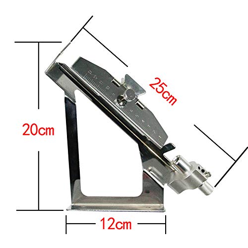 kingwolfox Adjustable Steel Fletching Jig,Arrow Feather Equipment Fletching DIY Jig Stick Adjustable Heavy Duty Stainless Steel,Make Arrows by Yourself DIY Fun Stick Feather Kit