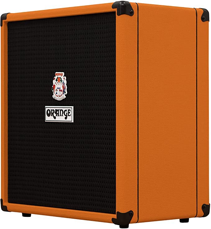 Orange Crush 50-Watt Glenn Hughes Limited Edition Bass Guitar Combo Amplifier - Purple Bundle with Instrument Cable and Austin Bazaar Polishing Cloth