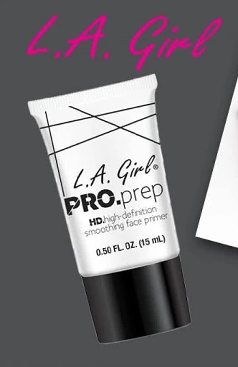 L.A. Girl High Definition Smoothing Face Primer With Vitamin E, Assortment, 0.5 Fl Oz (Pack of 3)