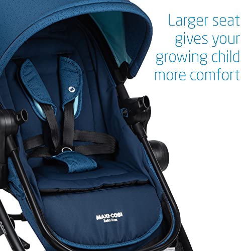 Maxi-Cosi Zelia™_Max 5-in-1 Modular Travel System, Tetra Blue