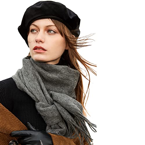 MERINOSNUG Merino Wool Scarf Australian Women's Pashmina Shawls and Wraps, Luxuy Lightweight Warm blanket, Gift Long Large