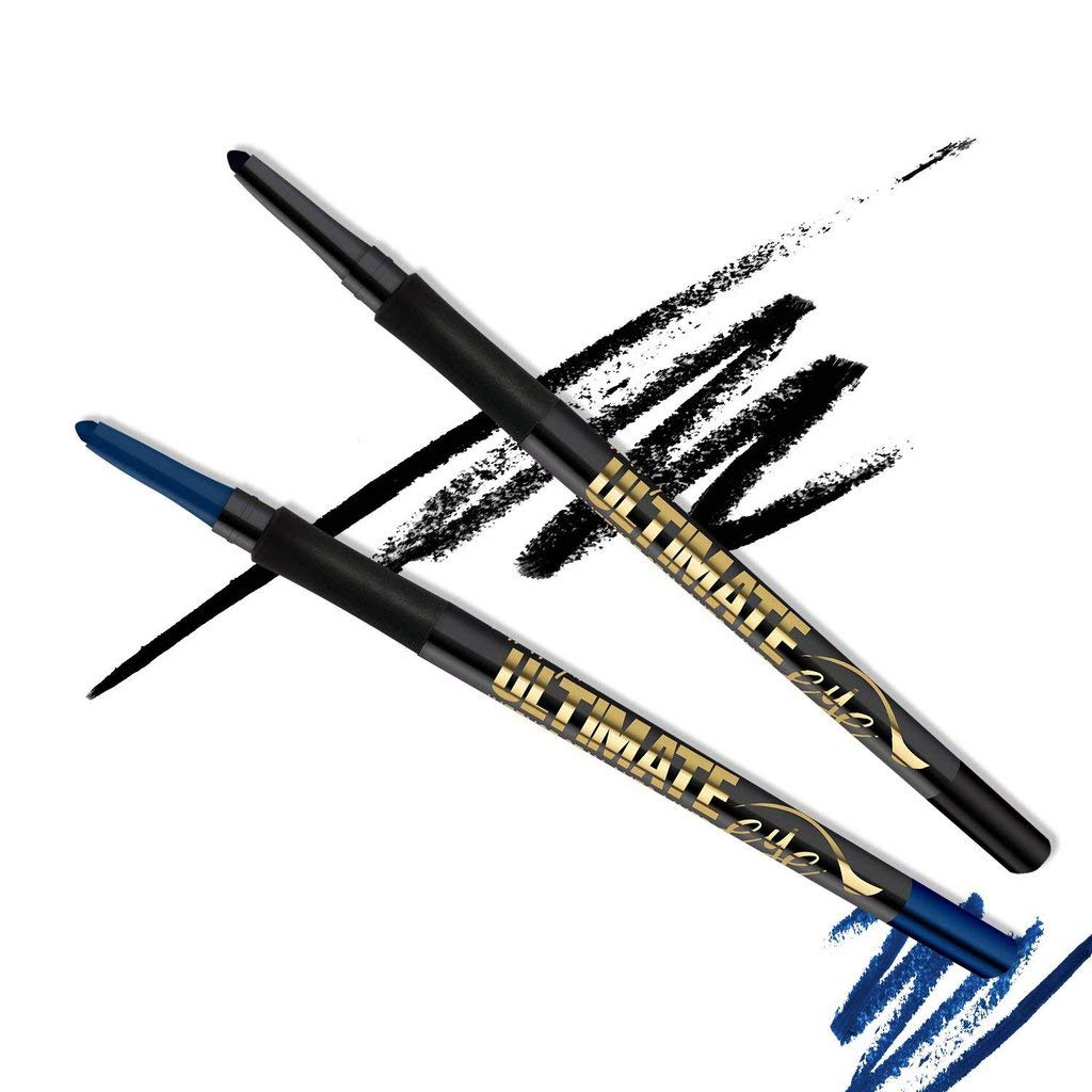 L.A. Girl Ultimate Intense Stay Auto Eyeliner, Ultimate Black, 0.01 oz., Pencil