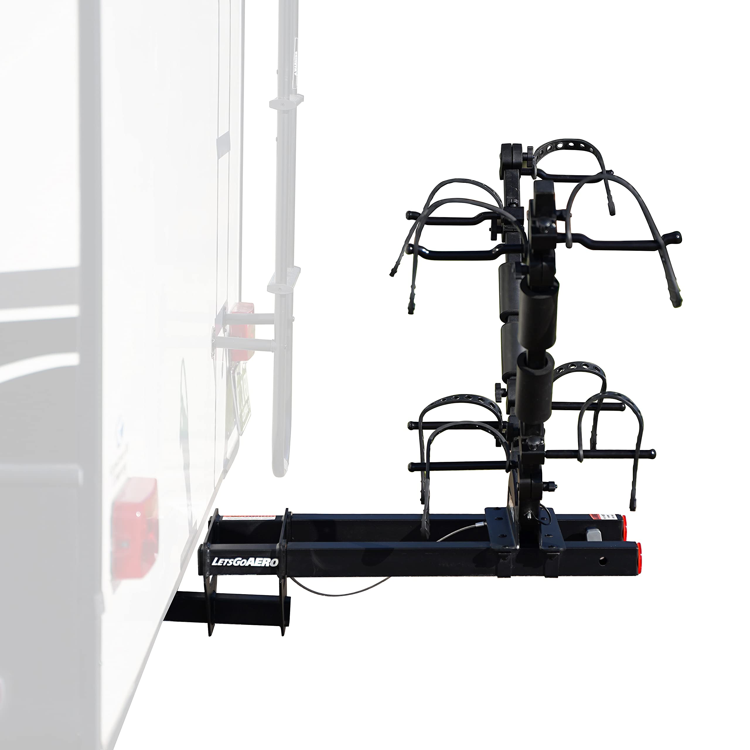 Let's Go Aero V-Lectric™ Fat PRO Two E-Bike Slideout V-Rack™ RV & Travel Trailer Approved (Model B00390)