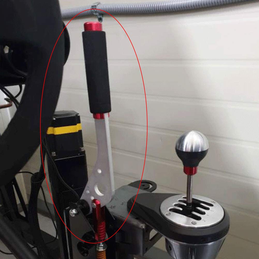 KOET Game Handbrake, Racing Games USB Handbrake for SIM Racing Games G25 G29 T500, Universal Horizontal Drift Rally Racing Handbrake for PC/Windows