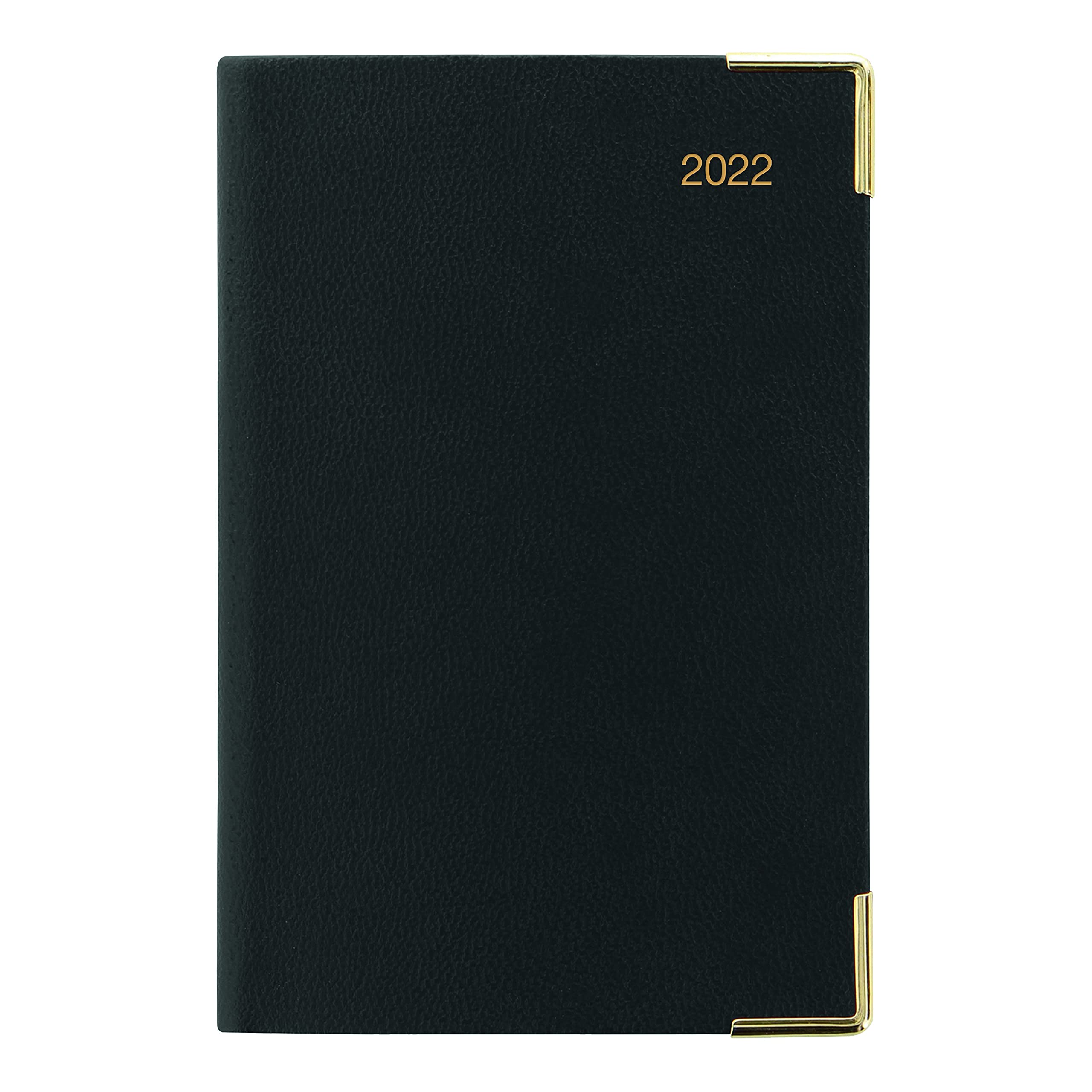 LETTS Classic Daily Planner, 12 Months, January to December, 2022, Day Per Page, 4.25" x 2.75", Black (C12EBK-22)
