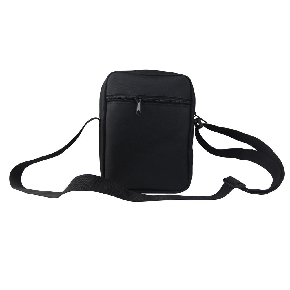 HUGS IDEA Black Cat Mini Messneger Bag Shoulder Handbag Outer Travel Cross Body Bags Purse