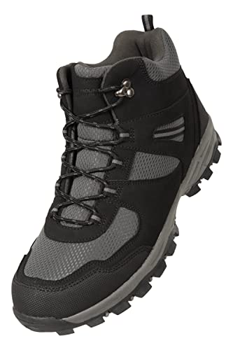 Mountain Warehouse McLeod Mens Outdoor Walking Boots Black 10 M US Men