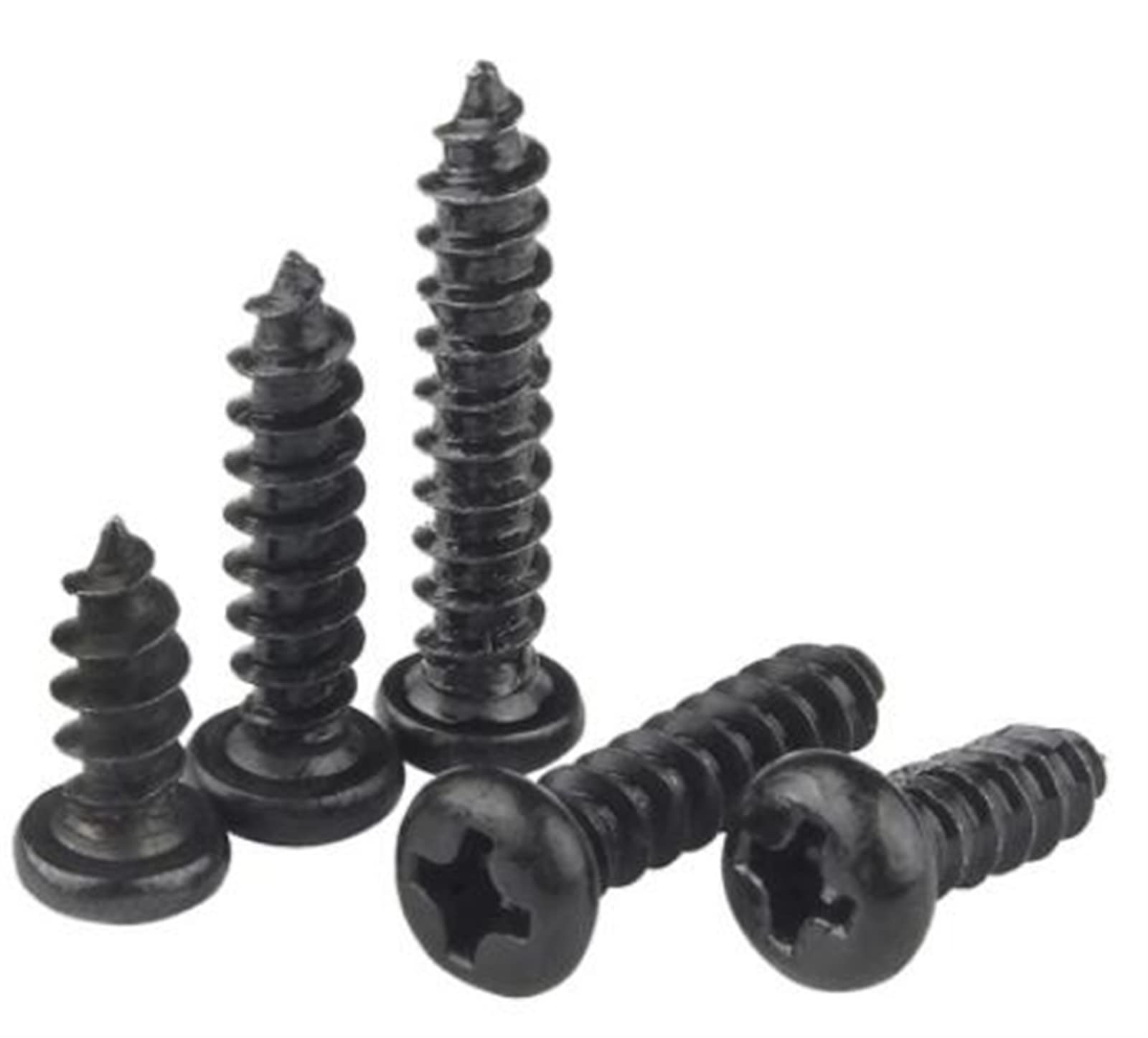 RORUN Wood Screws Laptop Tapping Screws Glasses Cross Round Head Wood Screws
