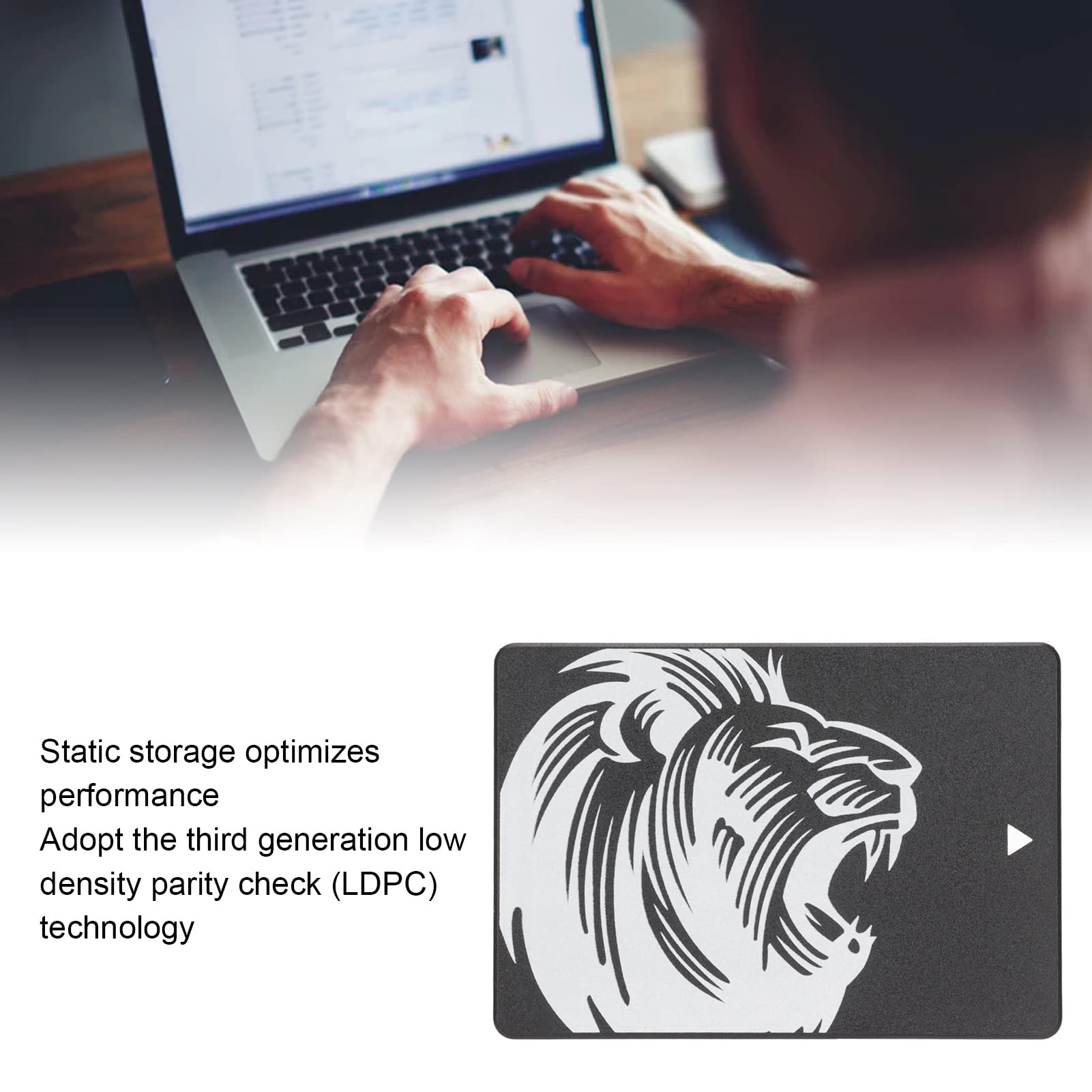 PENO SSD, ultralow Power Consumption, threelayer TLC Cell, CMOS Process, Computer Static SSD Storage 128GB