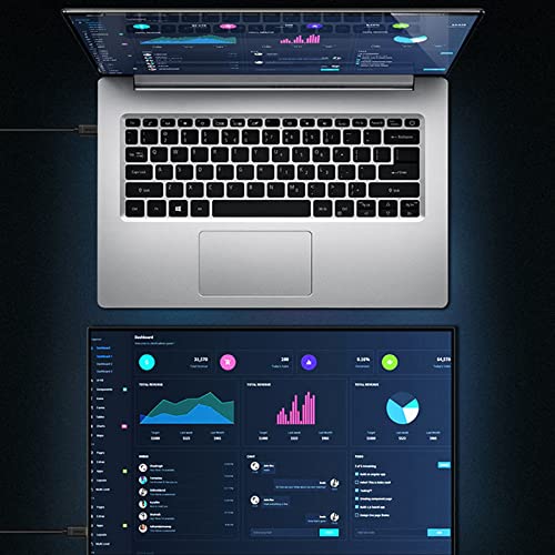 Portable Monitor, 13.3 Inches 1080P Computer Monitor with Integrated Hidden Stand
