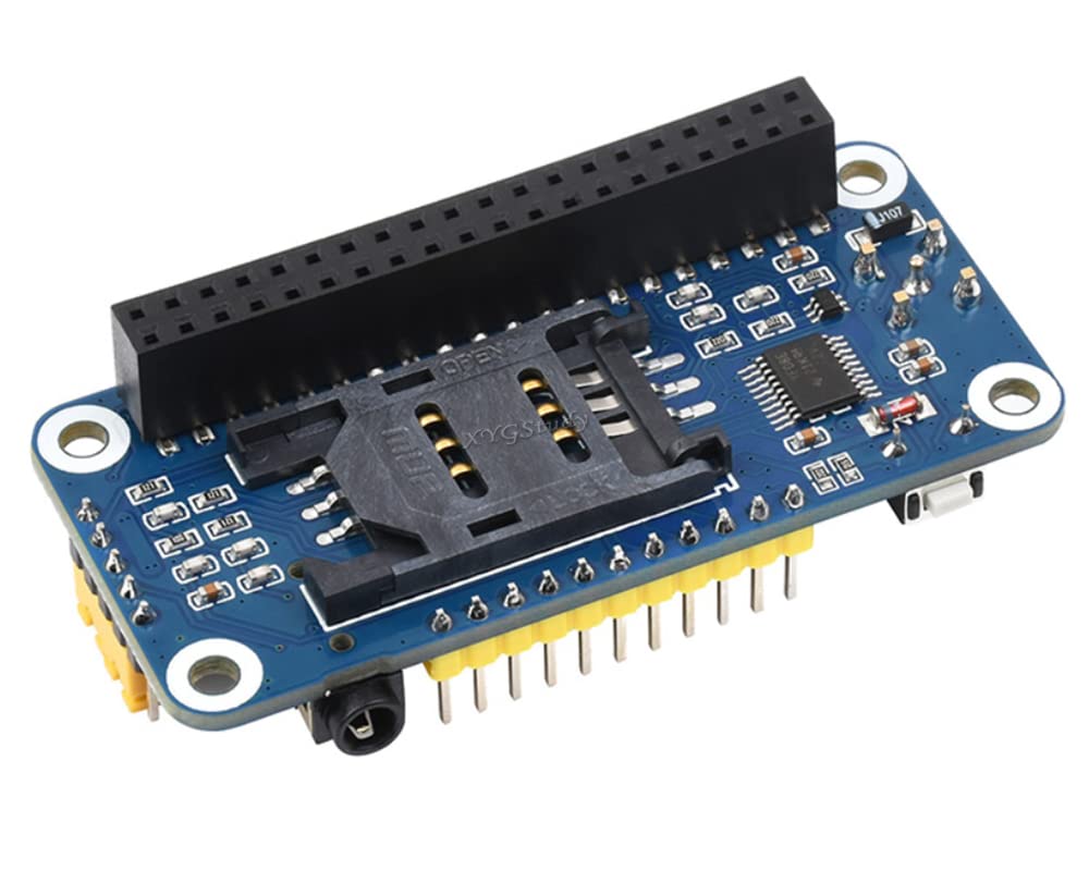 R800C GSM/GPRS HAT for Raspberry Pi and Jetson Nano Supports 2G Communication Phone Call and SMS GPRS with UART Interface @XYGStudy