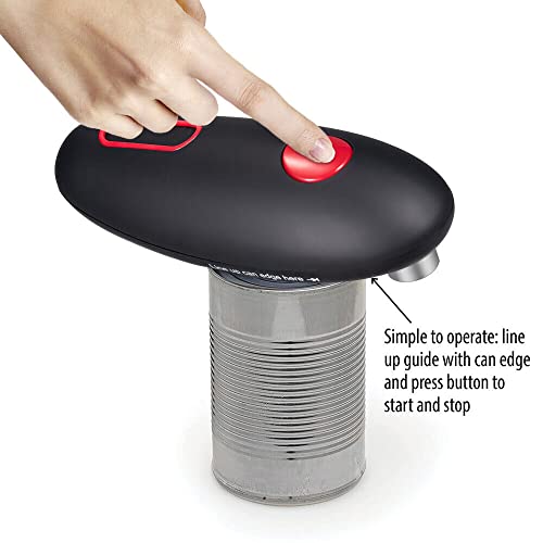 Portable Electric Can Openers, Safe Fast Electric Automatic Can Opener Smooth Edge For Commercial Home(Batteries not Included)