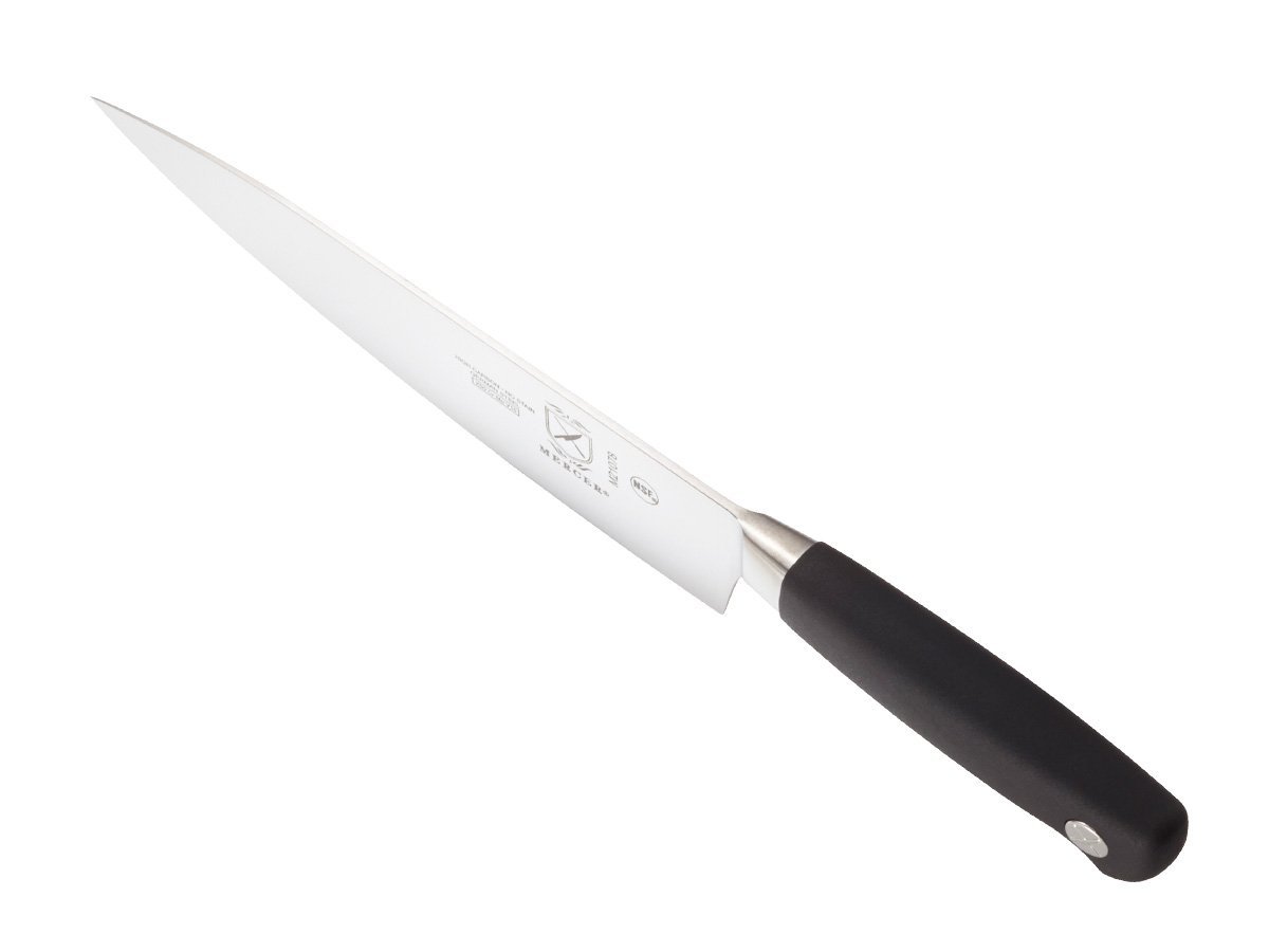Mercer Culinary M21078 Genesis 8-Inch Short Bolster Chef's Knife,Black