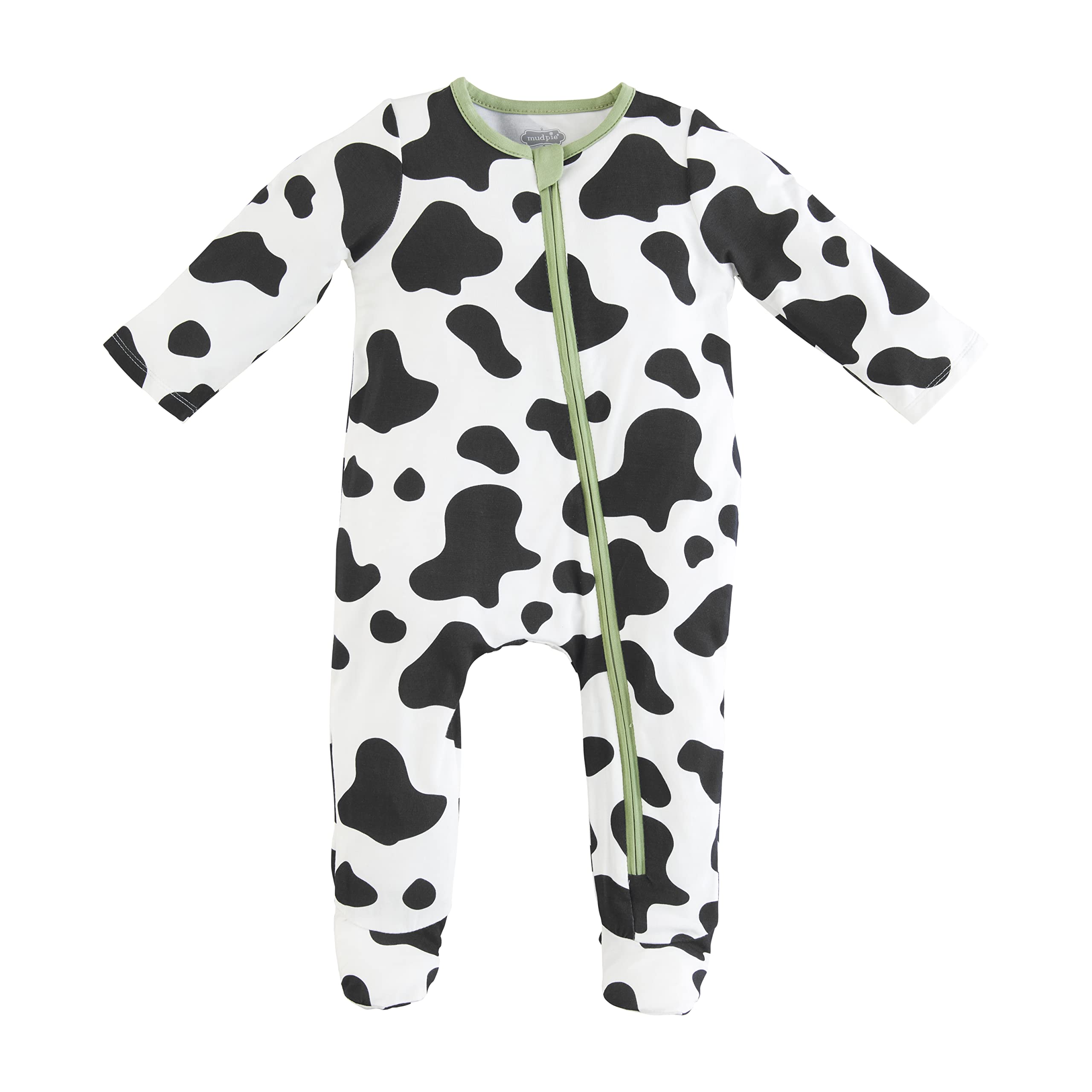 Mud Pie Baby Boy Sleeper, Cow, 9 Months