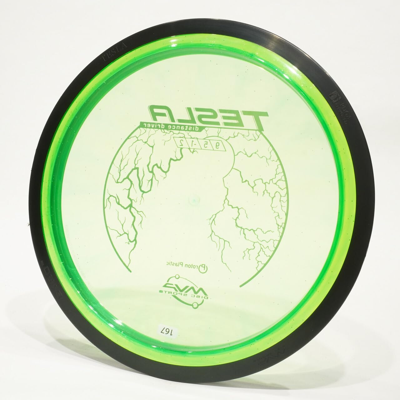 MVP Tesla (Proton) Driver Golf Disc, Pick Color/Weight [Stamp & Exact Color May Vary] Yellow 160-166 Grams