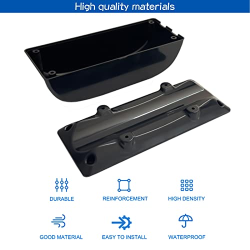 OneGas Controller Box for Electric Bike,ABS Lithium Battery Controller Box Case Kit,Black E Bike Conversion Part for EBike Moped Scooter Mountain Bike