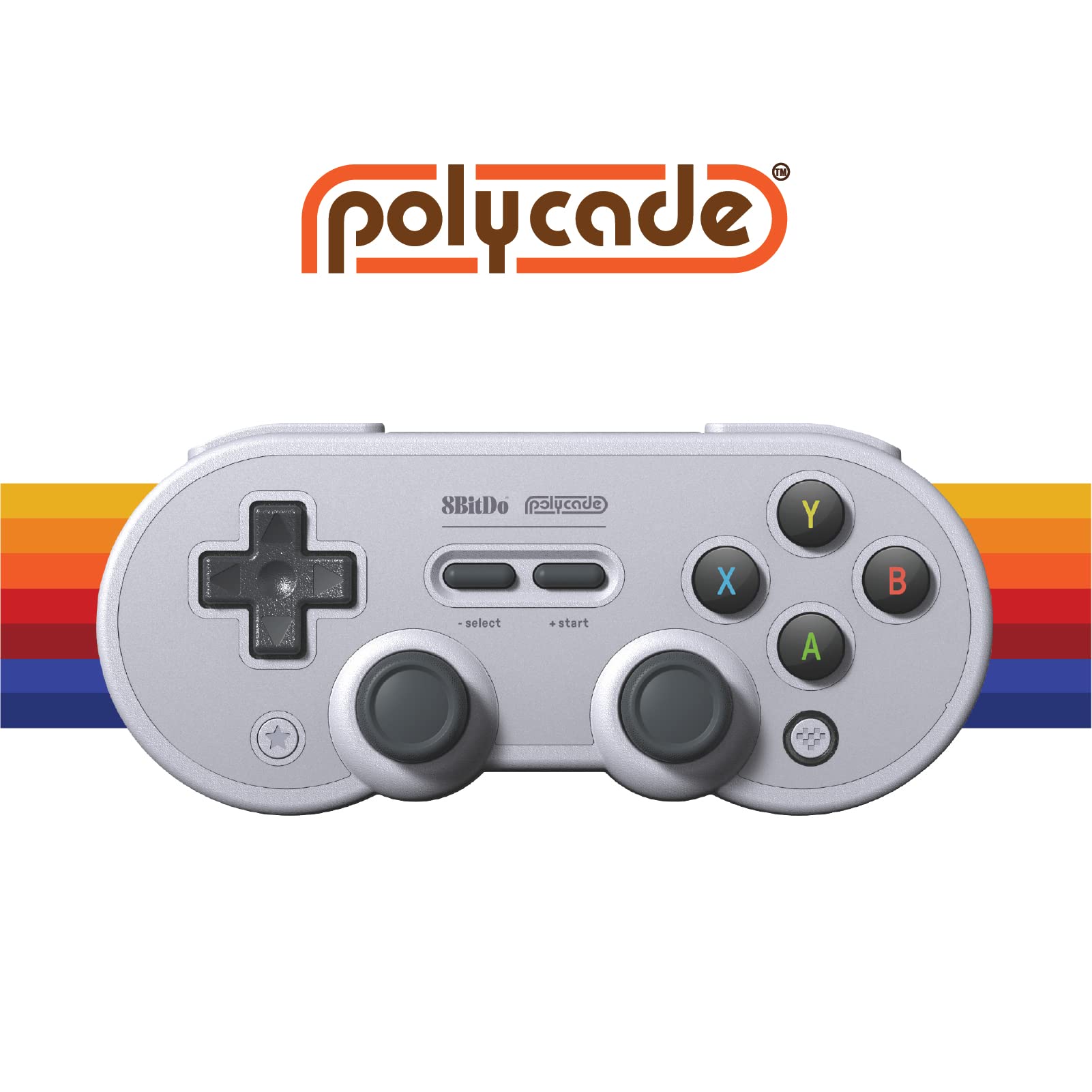Polycade Bluetooth Gamepad: Retro look + Modern function