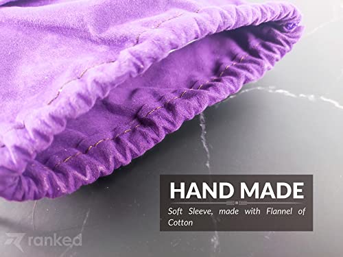 Ranked Travel Sleeve for Mechanical Gaming Keyboard | Extra Cable Storage Pouch | Dustproof (Fits 60-75% Size Keyboards, Indigo)