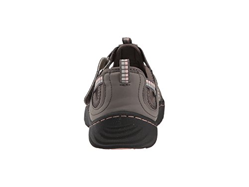 JSport by Jambu Women's, Regatta Slip-On Gray Pink 11 M