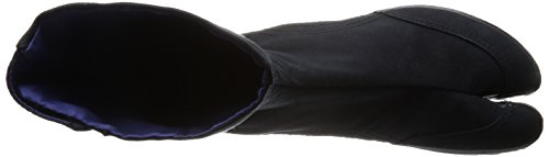 Marugo Kaisoku Japanese Tabi Shoes Black with 10 Clips