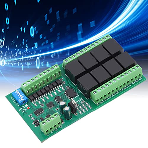 Relays Board Controller, Safe Protection 8 Channel DC 12V Relay Module for Working