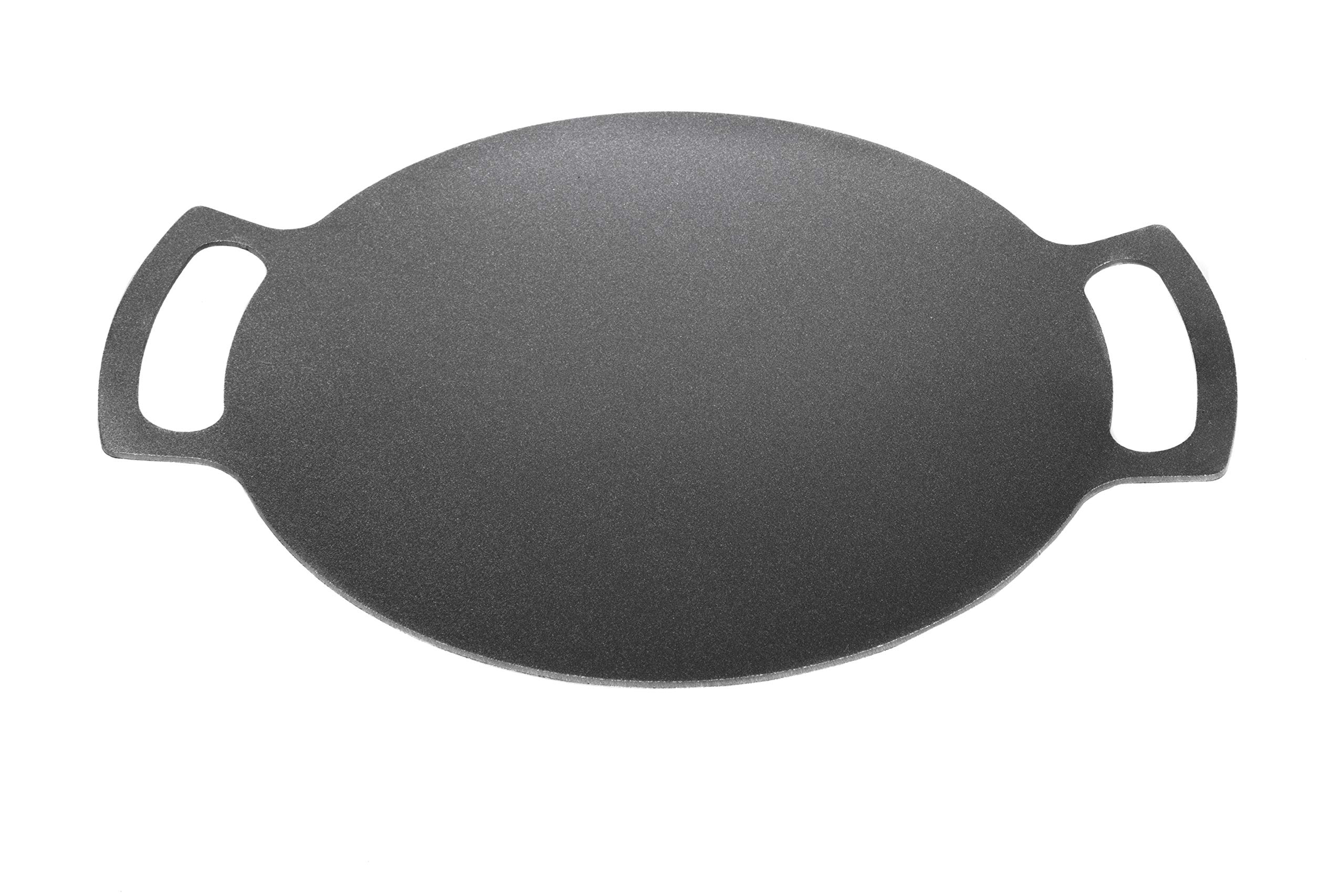 Muurikka Grill Pan 38 cm with Protective Bag, Outdoor Pan, Fire Pan Made of Robust Rolled Steel for Campfire & Grill