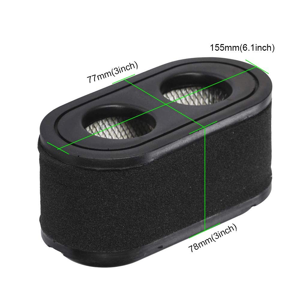 HIFROM 127-9252 Air Filter Cleaner 127-9288 Pre-Filter Fuel Filter Kit Compatible with Toro 74657 74661 74675 74680 74723 74760 74775 74784 74787 TimeCutter Riding Mower