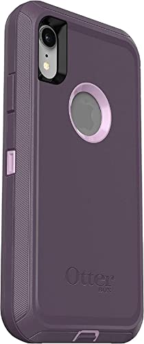 OtterBox Defender Series Screenless Edition Case for iPhone XR (Only) - Case Only - Non-Retail Packaging - Purple Nebula (Winsome Orchid/Night Purple)