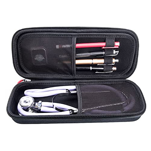 Predyn Stethoscope Case Suitable for Household Stethoscope Storage Bag Classic Stethoscop Protective Box(Black)