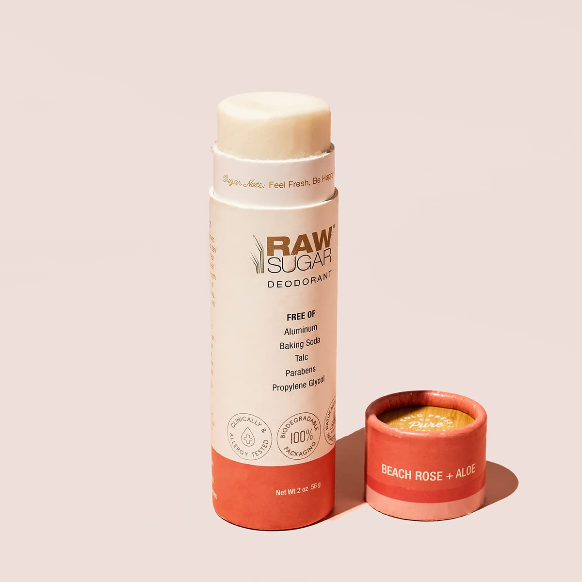 Raw Sugar Deo Trio Bundle - Aluminum Free Deodorant for Men & Women, Clean, Made with Naturally Derived Ingredients, and is Formulated without Baking Soda, Talc & Parabens (Pack of 3)