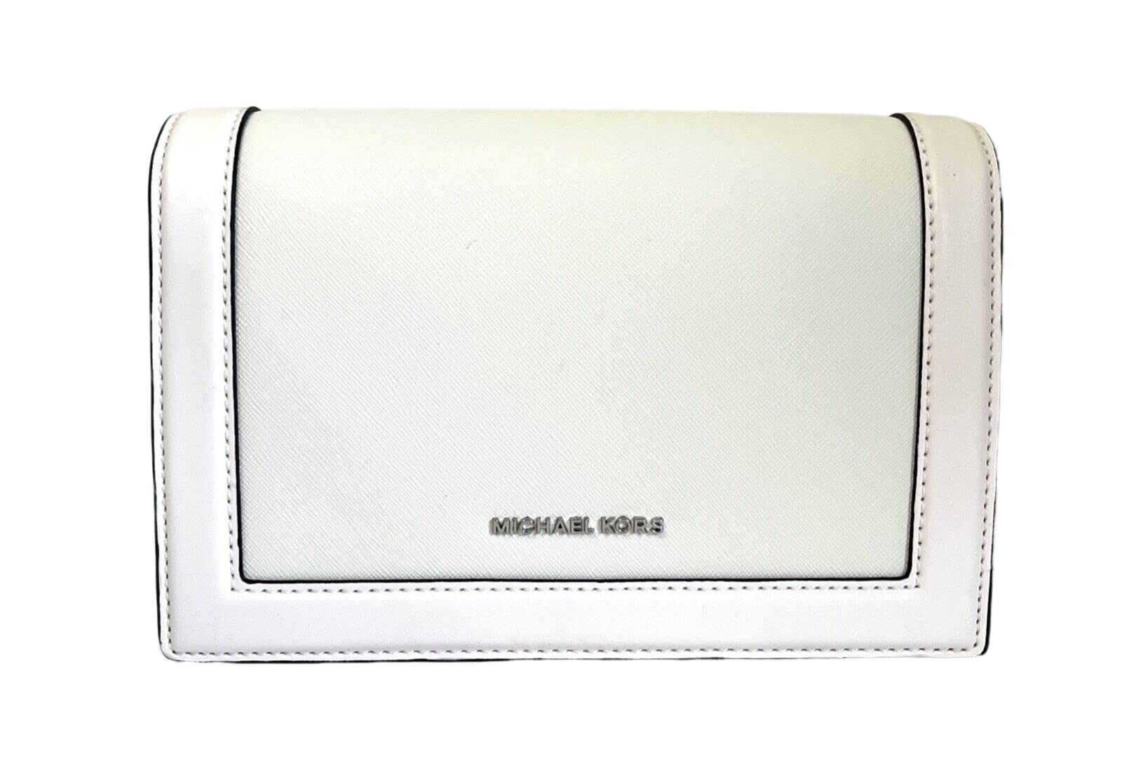 Michael Kors Jet Set Large Fullflap Chain Saffiano Leather Crossbody Bag