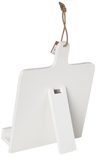 Mud Pie White Wood Cookbook Holder, 11 1/4" x 15 1/2"