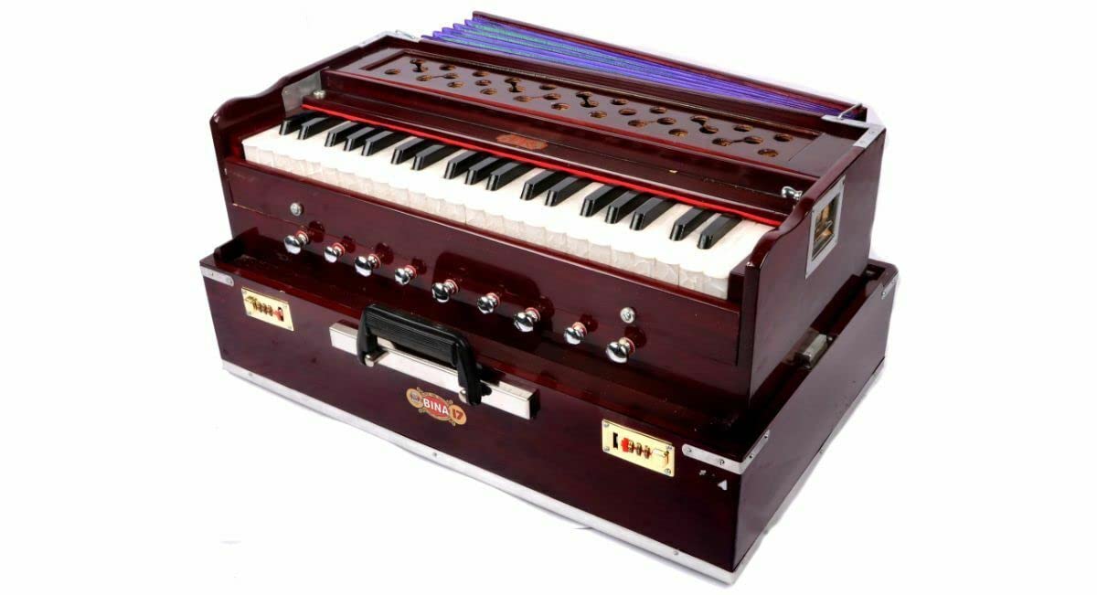 Musical Professional Harmonium 17 No. Portable Harmonium (NOV2017)