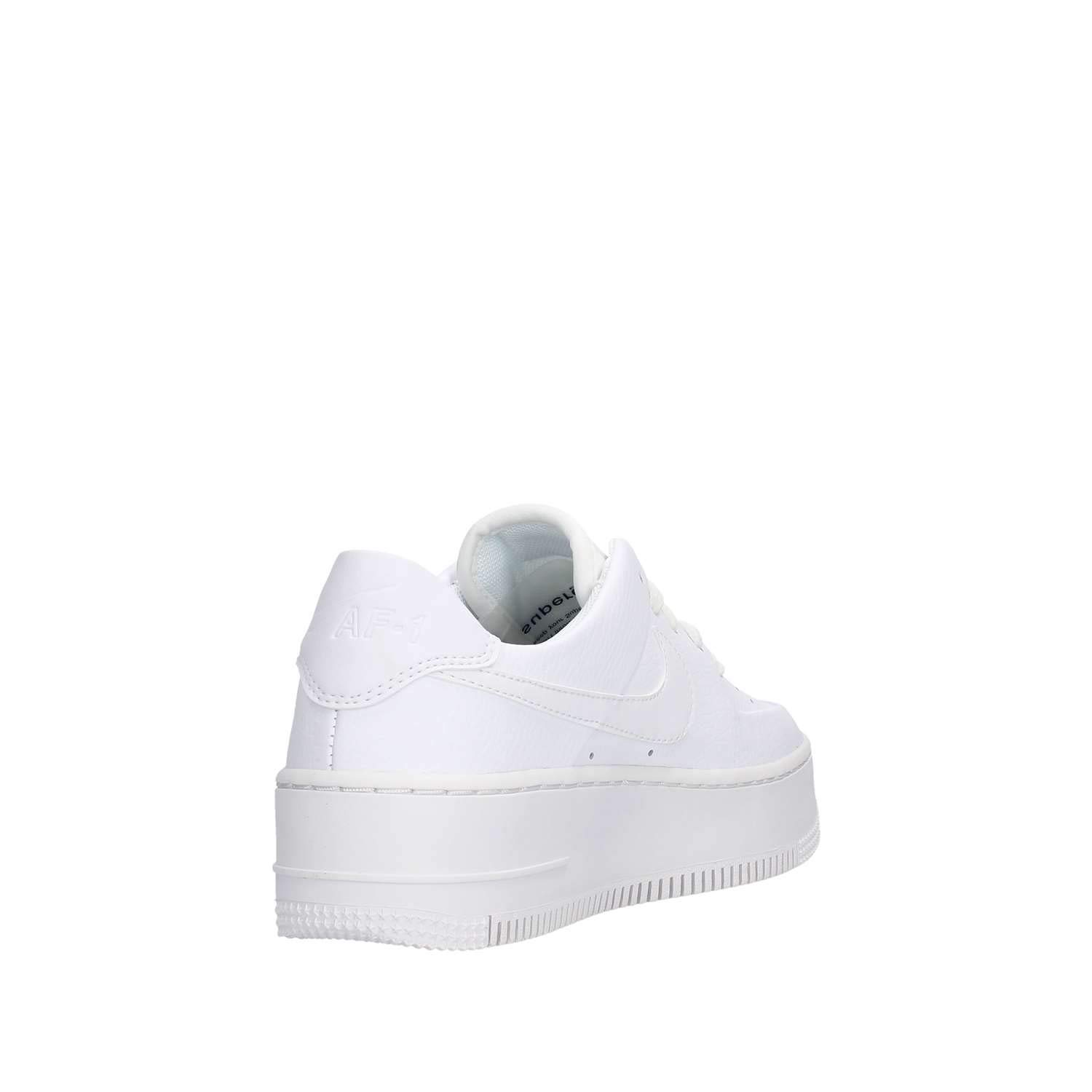 Nike Womens WMNS Air Force 1 Sage Low AR5339 100 Triple White - Size 8W