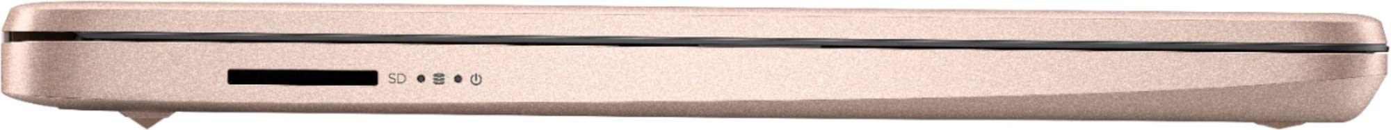 HP 2022 Newest 14 inch HD Laptop Computer, Intel Celeron N4000 up to 2.6 GHz, 4GB DDR4, 64GB eMMC Storage, WiFi, Webcam, HDMI, Bluetooth, 1 Year Microsoft 365,Windows 10 S, Rose Gold +HubxcelCables
