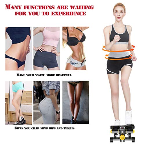 Kusou Step Machines Professional Cardio Training Stair with Resistance Bands Silent Home Exercise Fitness Mountaineering Multi-Function