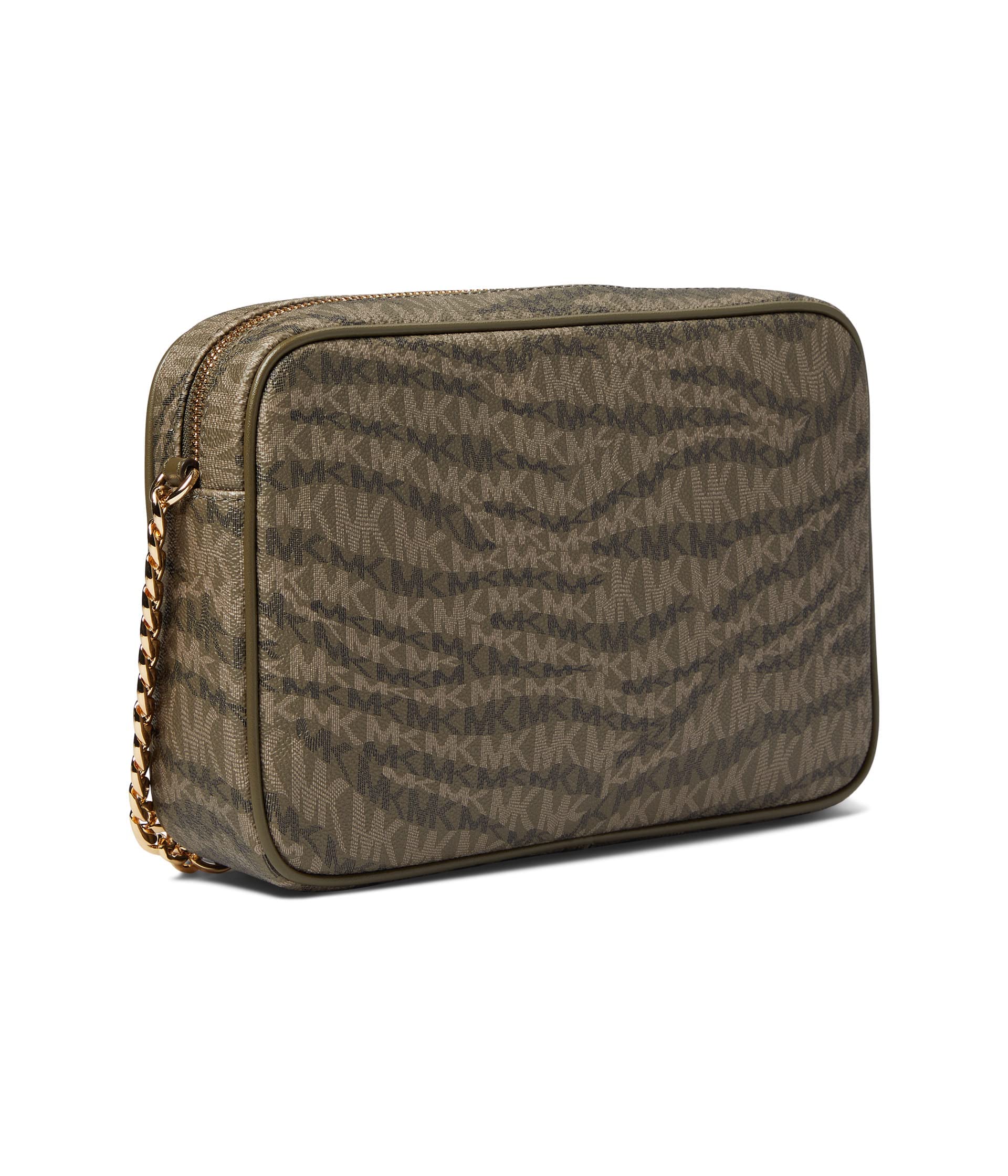 Michael Kors Jet Set Large East/West Crossbody Olive One Size