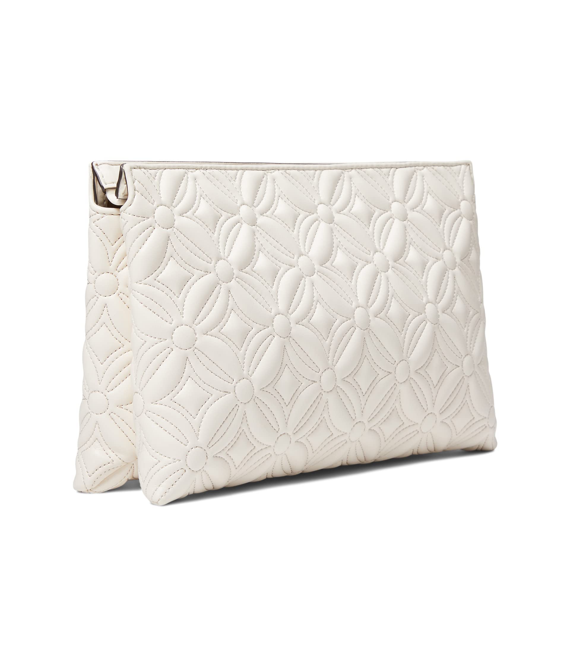 Michael Kors Jet Set Charm Xl Double Gusset Wristlet Light Cream One Size