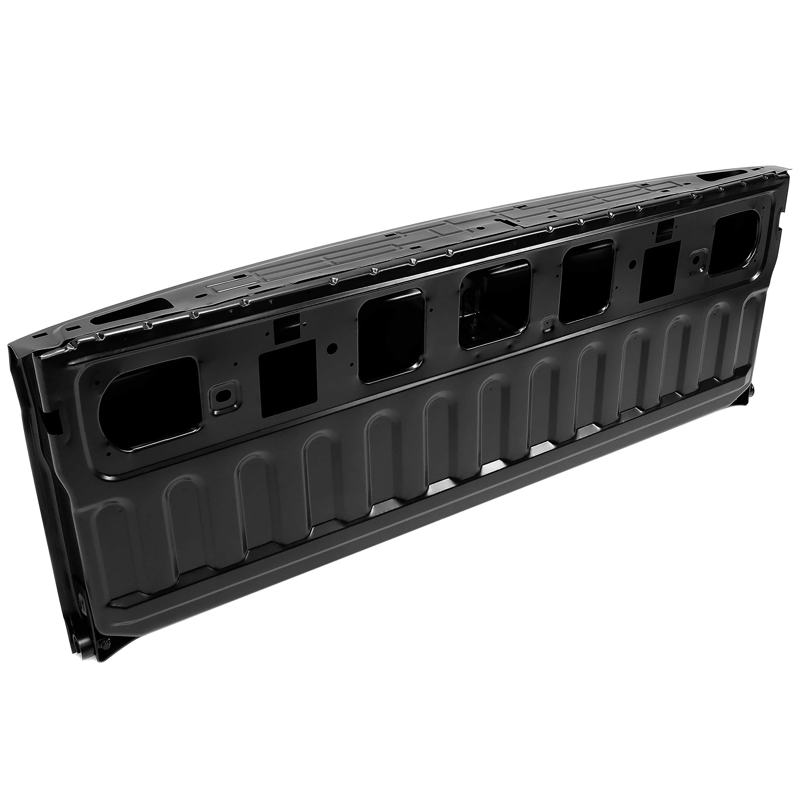 Kojem Rear Tailgate Shell Compatible with 2010-2022 Ram 1500 2500 3500 Pickup Truck Replacement for CH1900129 Tail Gate Black Primed Steel, LYAM-361-Z2