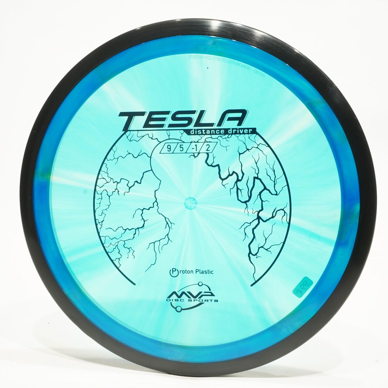 MVP Tesla (Proton) Driver Golf Disc, Pick Color/Weight [Stamp & Exact Color May Vary] Yellow 160-166 Grams