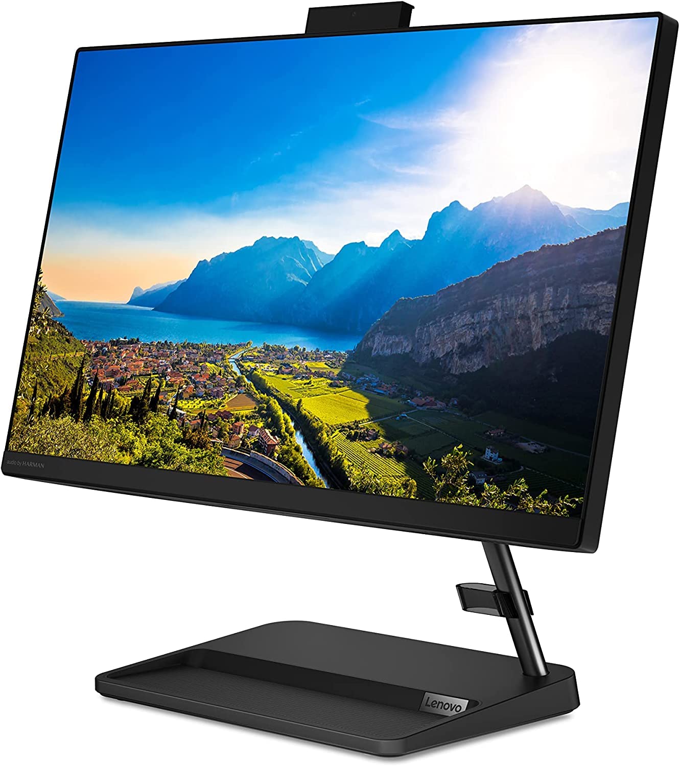 Lenovo Newest IdeaCentre 3i 22" FHD Touch Screen All-in-One Computer - Intel Core i3-1115G4 Intel UHD Graphics - 16GB RAM DDR4 512GB M.2 SSD - WiFi - DVD RW - Black - Windows 11 Home - 32GB USB