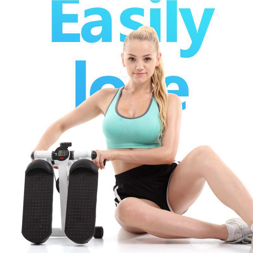 Kusou Step Machines Professional Stepper Cardio Training Stair Home Gym Workout Fitness with Resistance Bands Silent Mountaineering Multi-Function with Drawstring