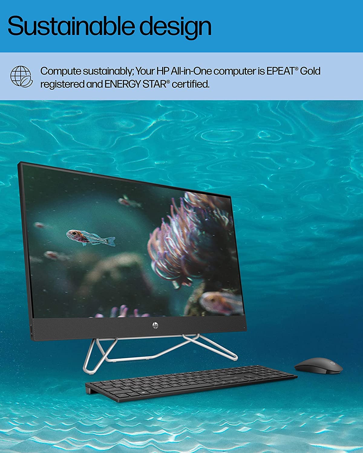 HP All-in-One Business Desktop, 27" FHD Micro-Edge Display, 12th Gen Intel Core i7-1255U, 4GB RAM, 2TB SSD, HDMI, RJ-45, Webcam, Wireless KB&Mouse, Wi-Fi 6, Windows 11 Pro