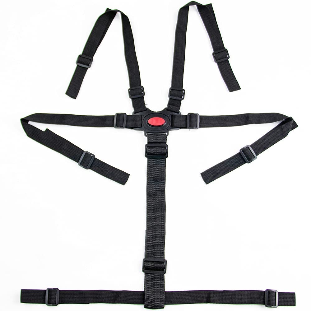 Jolik Baby 5 Point Harness High Chair Straps Baby Seat Belt for Stroller High Chair Pram Buggy