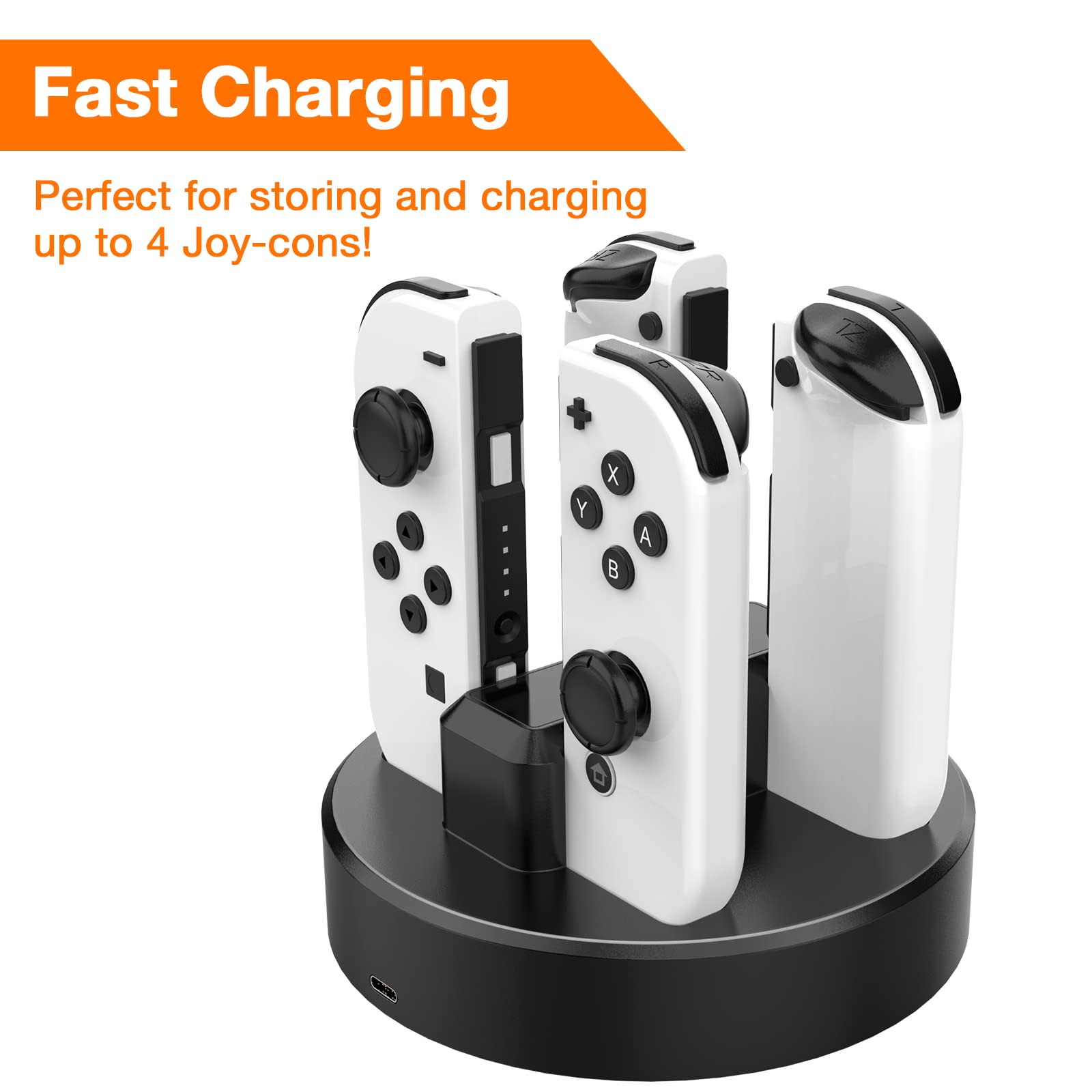 Mooroer Switch OLED Accessories Bundle 27 in 1 for Nintendo Switch OLED Model 2021, Gift Kit for OLED Carrying Storage Case, Dockable Protective Case Covers, Screen Protector, Joycon Grip & More